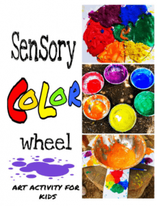 Fun Color Wheel Ideas and Sensory Activity