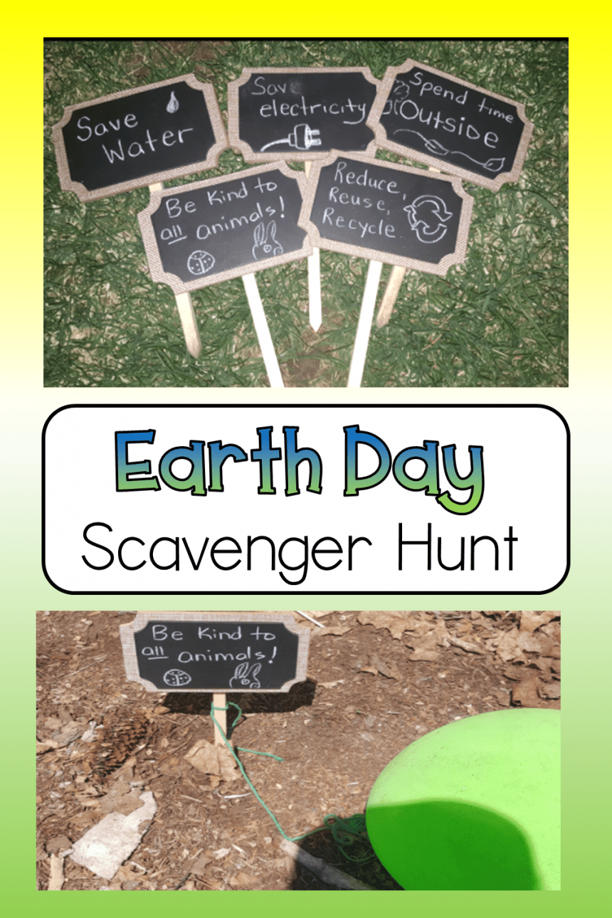 Easy Earth Day Activity and Free Printable