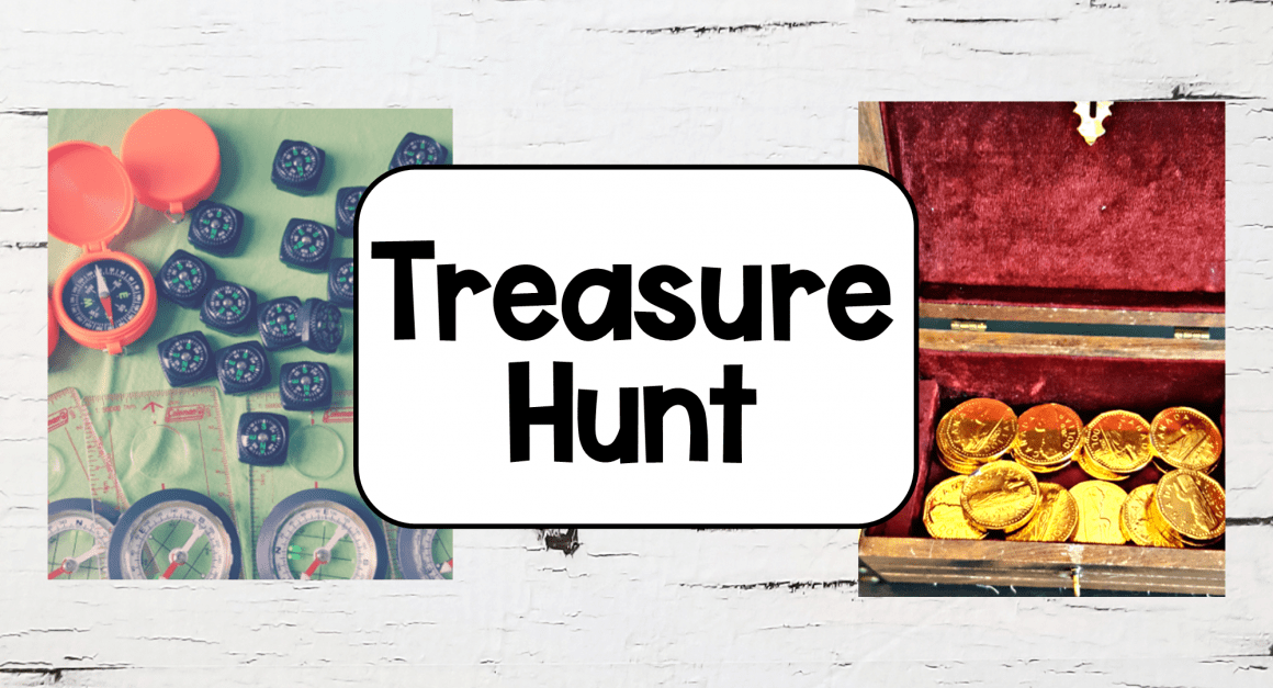 DIY Treasure Hunt for Kids - Hands-On Teaching Ideas - Hands-On Fun