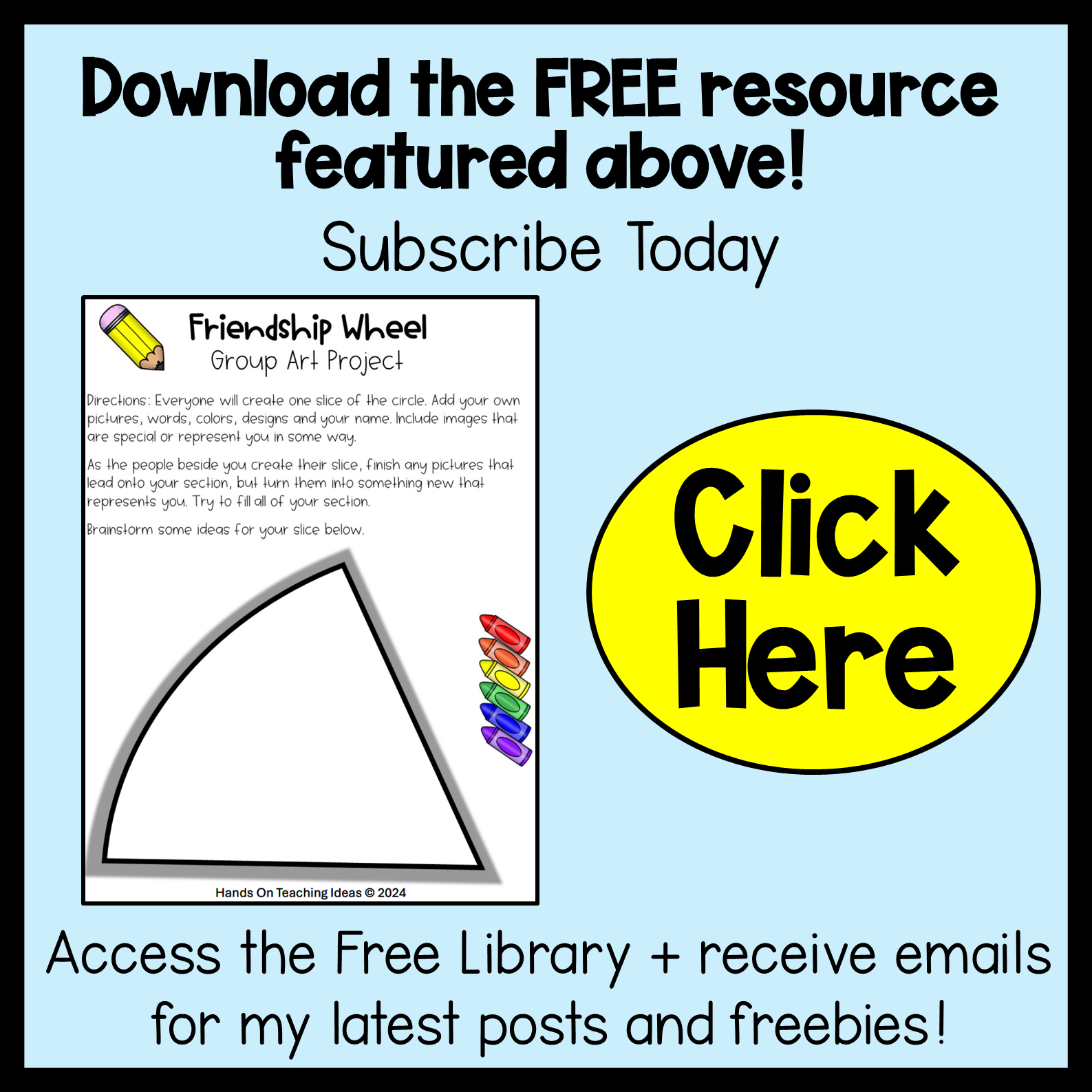 Best Friendship Wheel Art Project for Kids