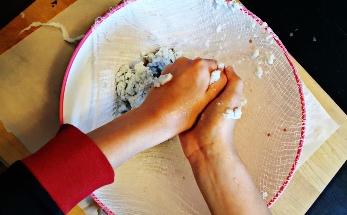 Easy DIY Recycled Crafts for Kids Making Recycled Paper