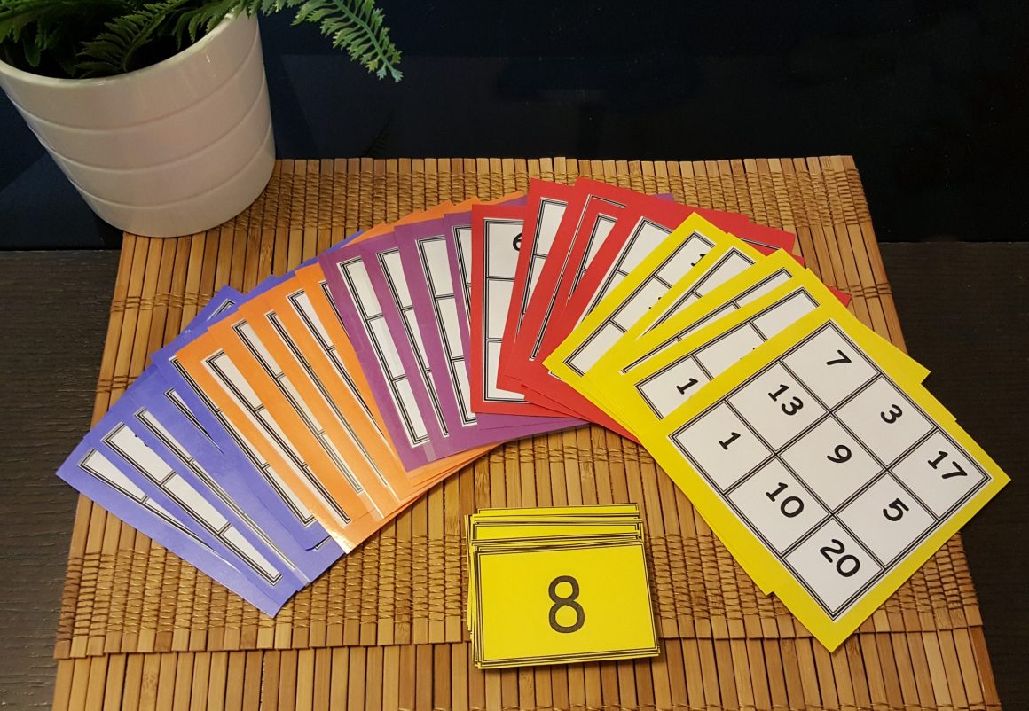 Fun Math Games for Kids Junior Number BINGO - Hands-On Teaching Ideas