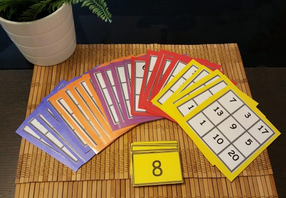 Fun Math Games for Kids Junior Number BINGO - Hands-On Teaching Ideas