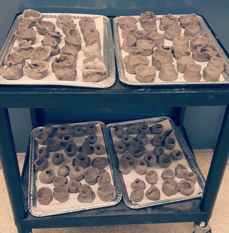 Clay Volcano Experiment for Kids - Hands-On Teaching Ideas