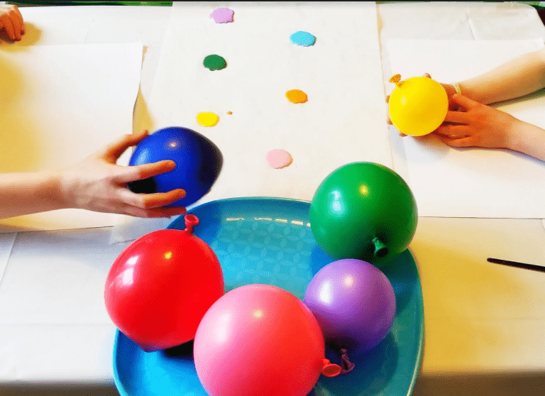 Easy Balloon Painting Ideas for Kids - Hands-On Teaching Ideas