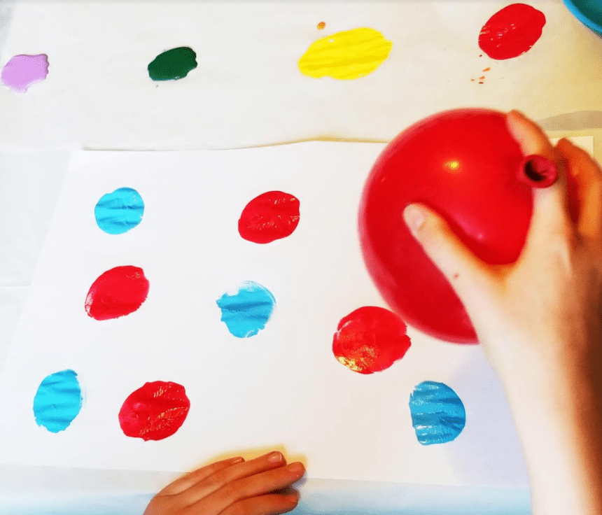 Easy Balloon Painting Ideas for Kids - Hands-On Teaching Ideas