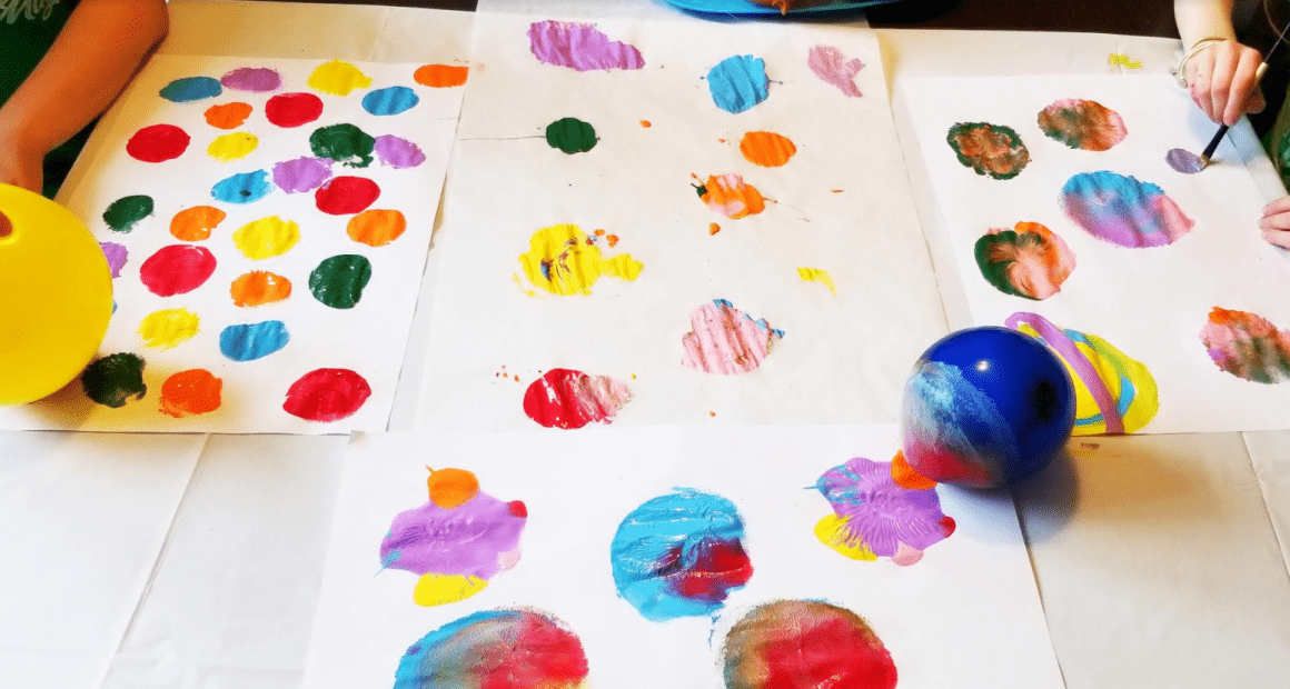 Easy Balloon Painting Ideas for Kids - Hands-On Teaching Ideas