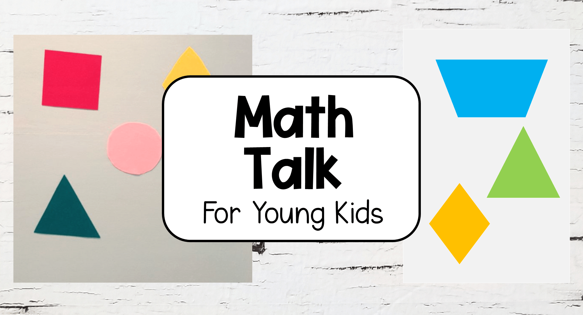Kindergarten Math Talk - Hands-On Teaching Ideas - For the Classroom