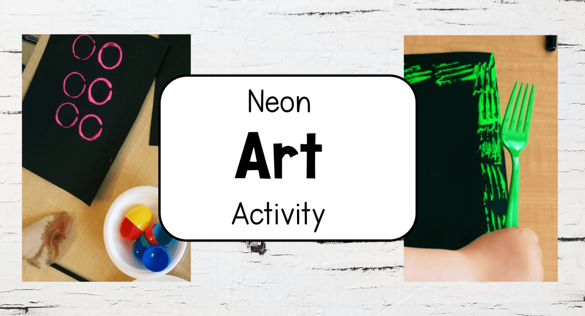 neon paint Archives - Hands-On Teaching Ideas