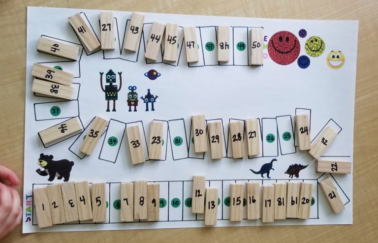 Math Number Game and Printable - Hands-On Teaching Ideas - Math