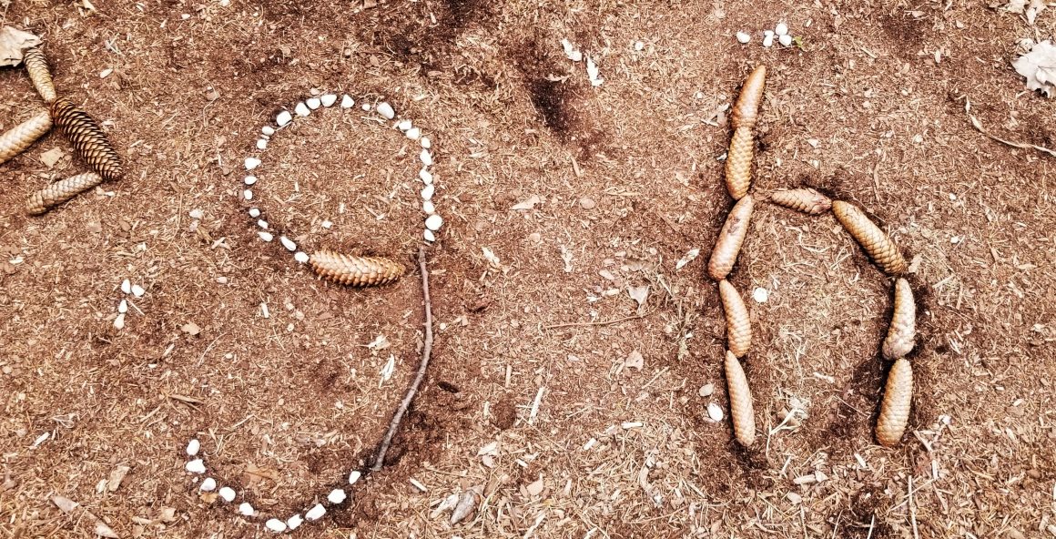 Outdoor Education Nature Alphabet Activity for Kids