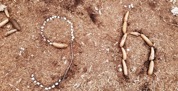 Outdoor Education Nature Alphabet Activity for Kids