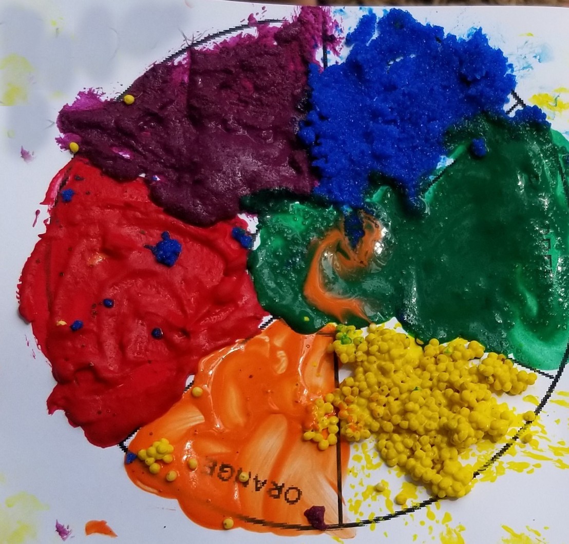 Fun Color Wheel Ideas and Sensory Activity