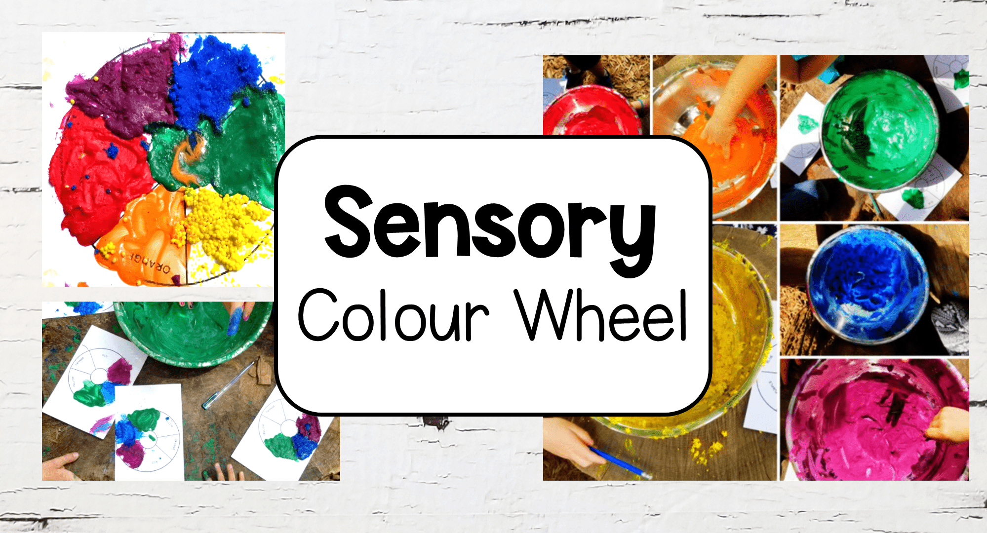 Fun Color Wheel Ideas and Sensory Activity