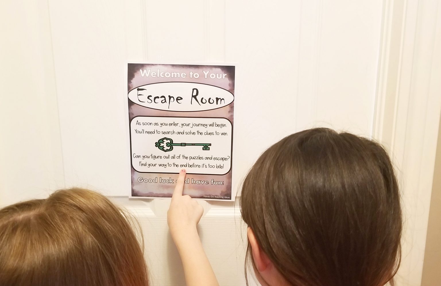 DIY Escape Room for Kids