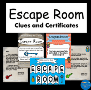 Easy Classroom Escape Room for Any Subject - Hands-On Teaching Ideas