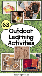 63 Outdoor Learning Activities Kids will Love