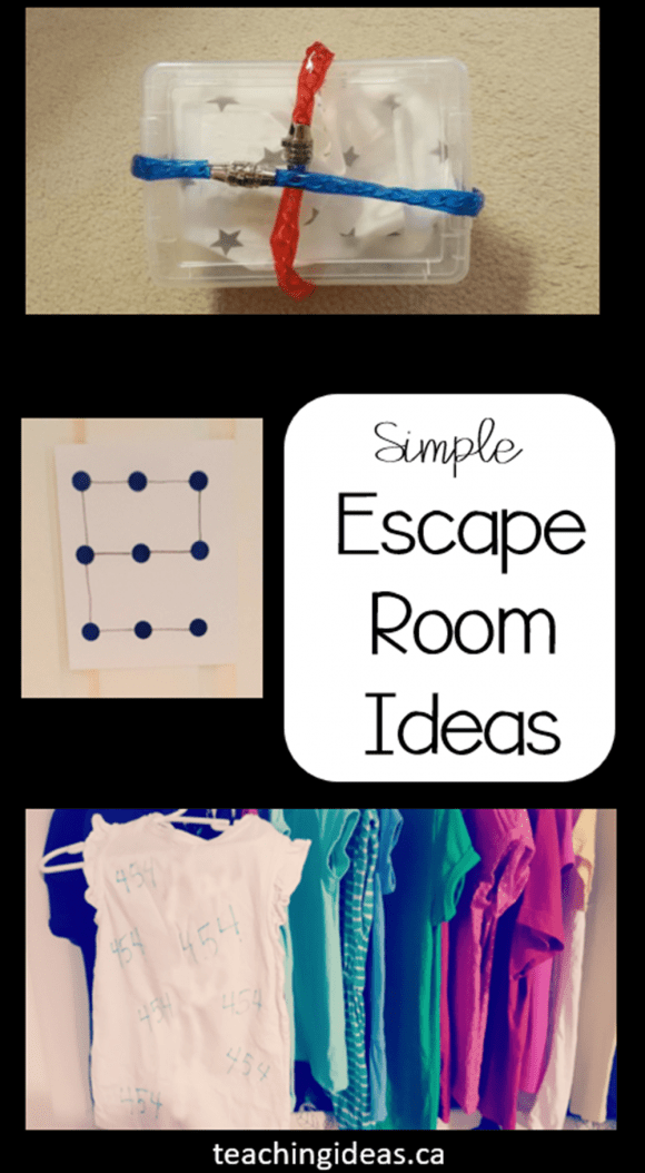 DIY Escape Room for Kids - Hands-On Teaching Ideas - Escape Rooms
