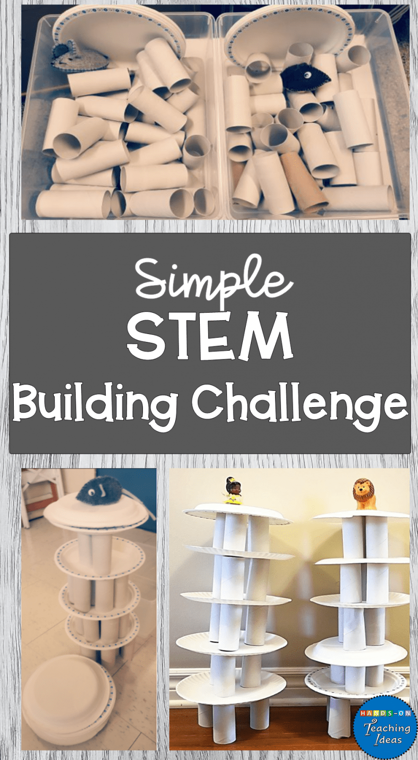 Simple STEM Activity for Kids - Hands-on Building Challenge