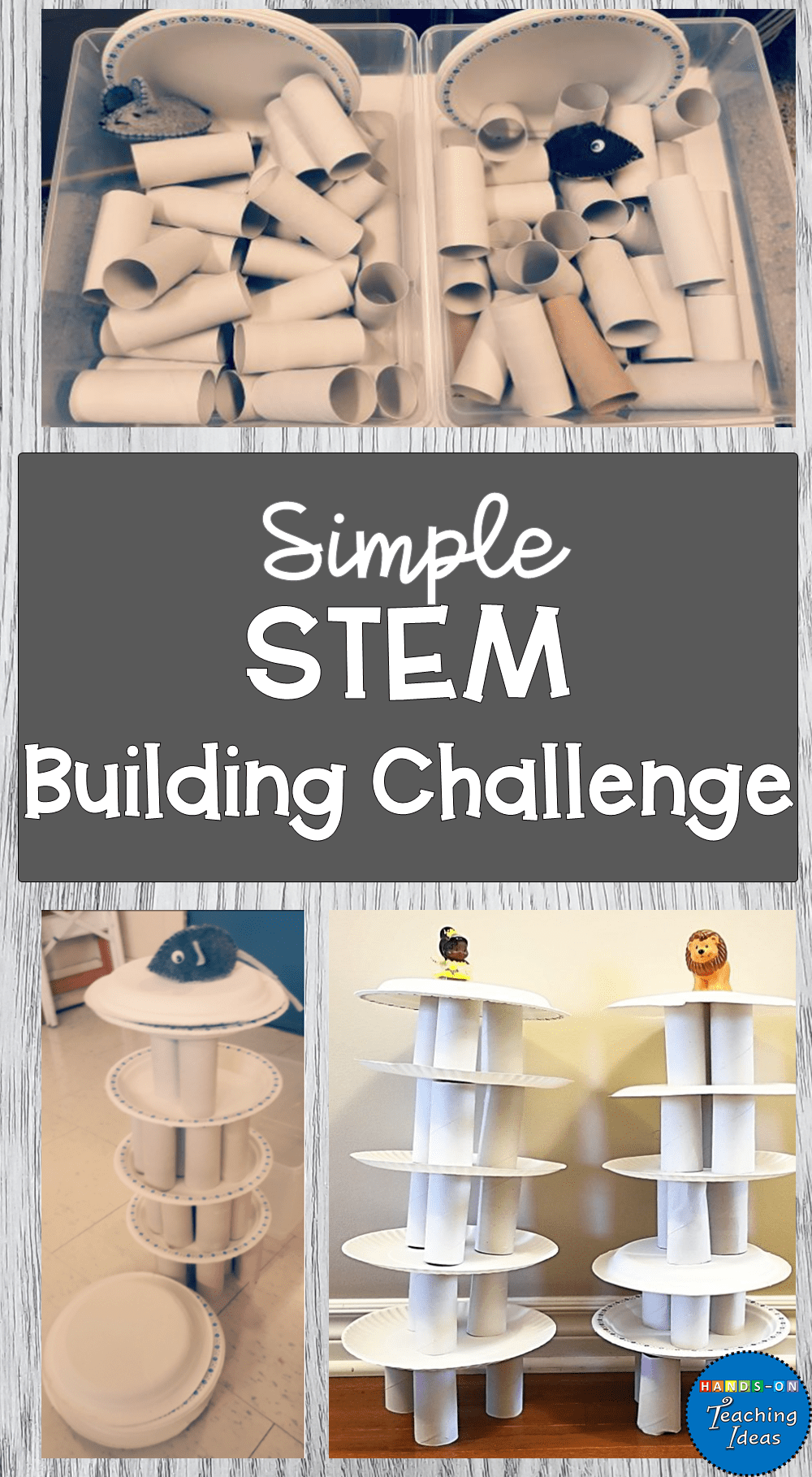 Simple STEM Activity for Kids - Hands-on Building Challenge