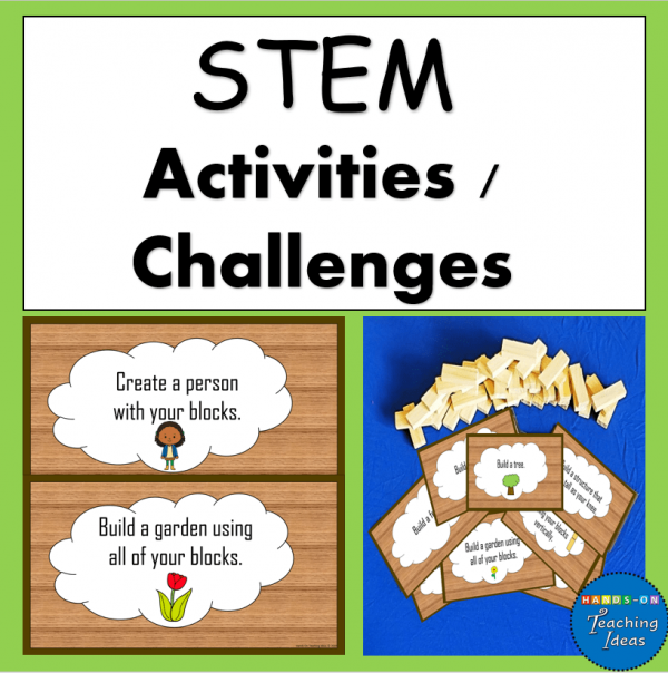 STEM Building Blocks Challenge for Kids - Science + STEM