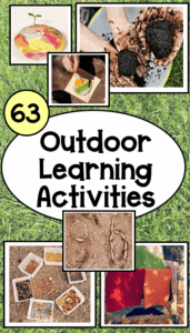 Outdoor Education Nature Alphabet Activity for Kids
