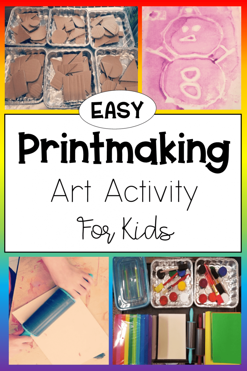 Creative Art Project for Kids - Sensory Art - Hands-On Teaching Ideas