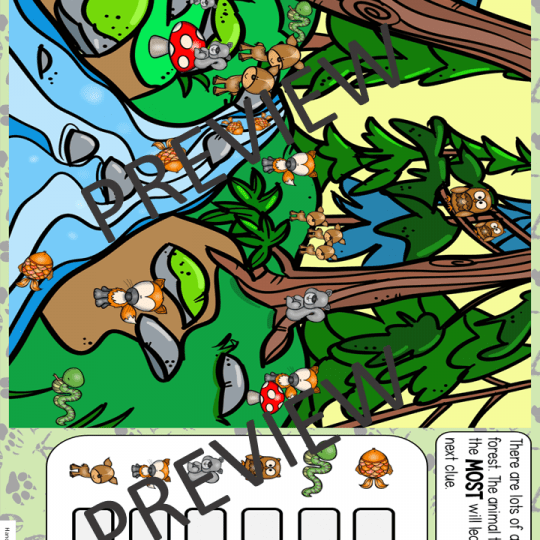 Escape Room "Animal Picnic" Print and Go - Hands-On Teaching Ideas