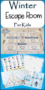 Best Winter Escape Room Challenge (Printable Game)