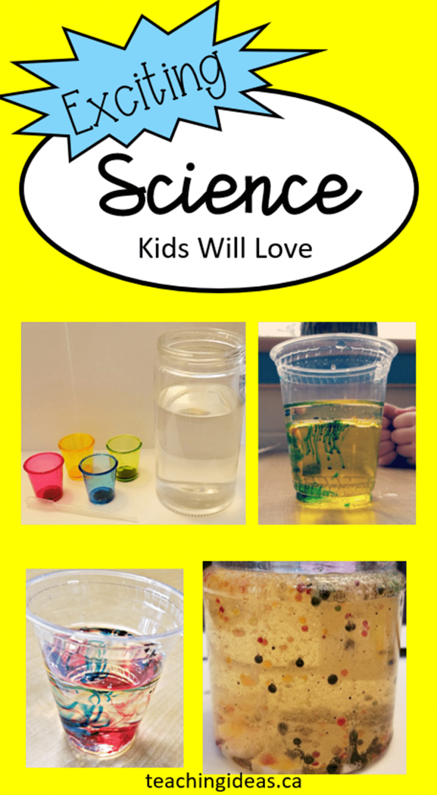 Easy Science Experiment for Kids - Hands-On Fun Hands-On Teaching Ideas