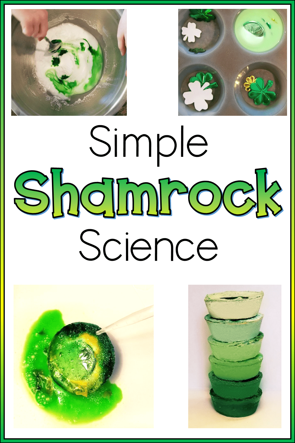 Exciting Shamrock Science Experiment for Kids- Hands-On Teaching Ideas