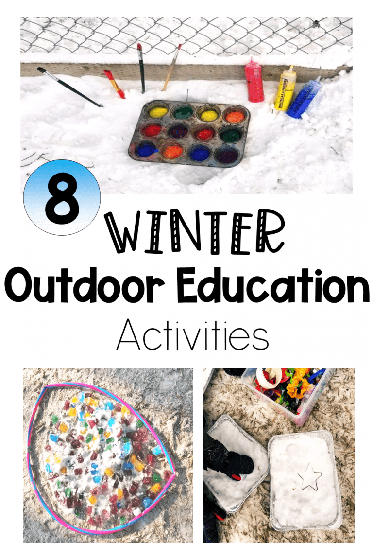 Animals that Hibernate in Winter Scavenger Hunt for Kids