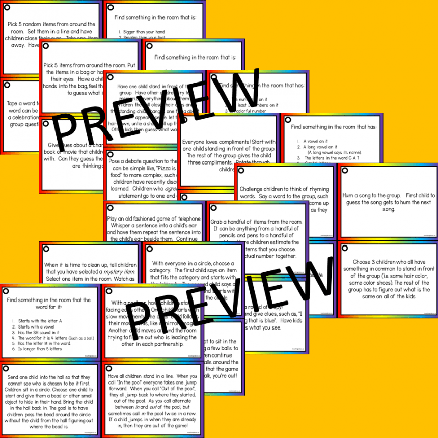 Brain Break Activity Cards - Hands-On Teaching Ideas