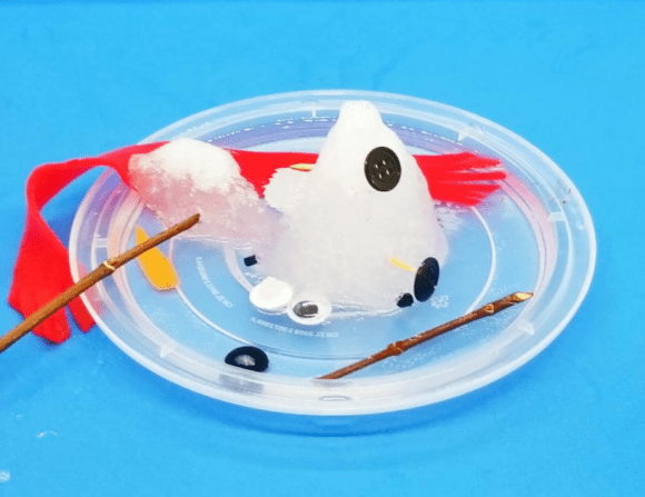 Melting Snowman Easy Science Experiments - Hands-On Activity