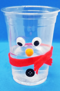 Melting Snowman Easy Science Experiments - Hands-On Activity