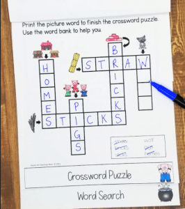 The Three Little Pigs Activities - Hands-On Teaching Ideas