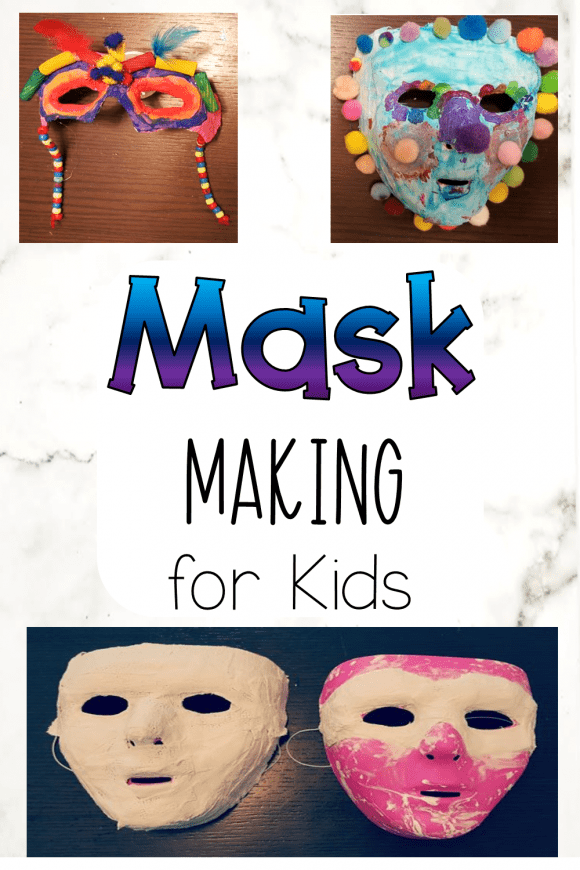 Creative Mask Making for kids - Hands-On Teaching Ideas - Hands-On Fun