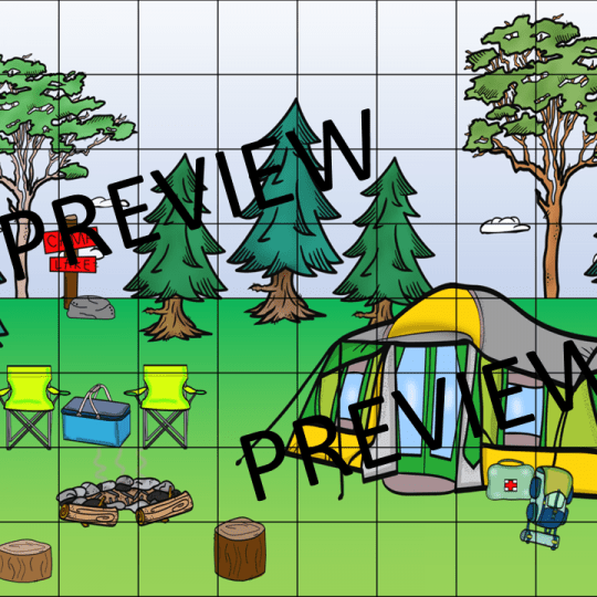 Camping Theme Escape Room - Camping Trip Activity - Hands-On Teaching Ideas