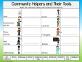 Community Helpers and Their Tools Activity Ideas
