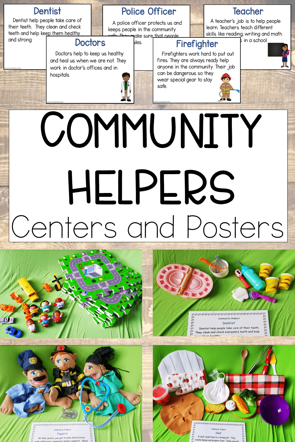 Fun Community Helpers Center Ideas for Kids