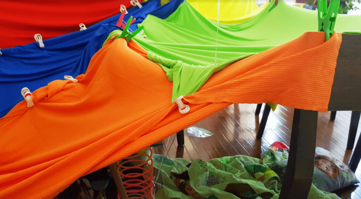 Fort Building Ideas for Kids at Home - Hands-On Teaching Ideas