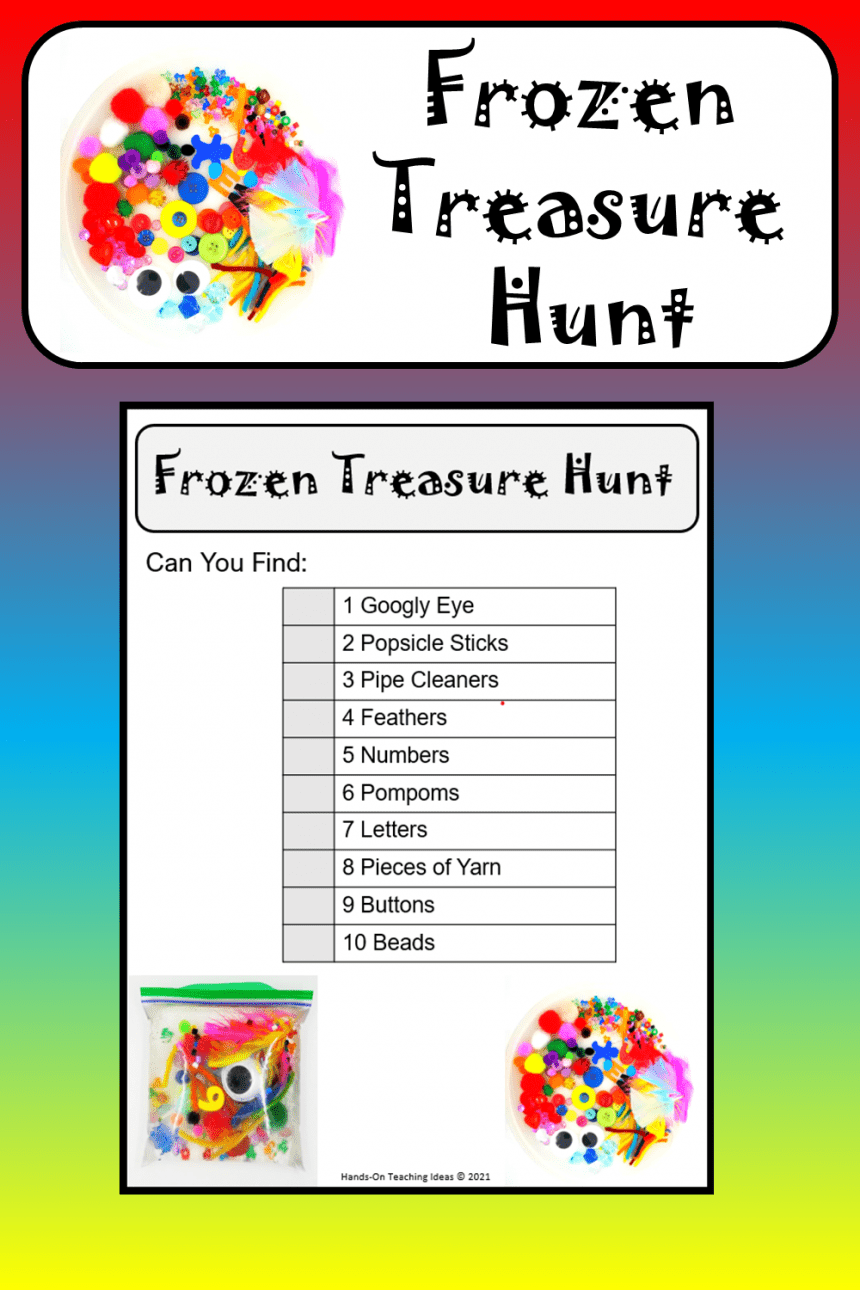 Freebie! Frozen Treasures - Hands-On Teaching Ideas