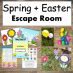 Easter - Spring Printable Escape Room - Hands-On Teaching Ideas