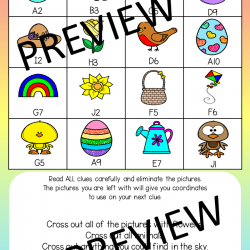 Easter - Spring Printable Escape Room - Hands-On Teaching Ideas