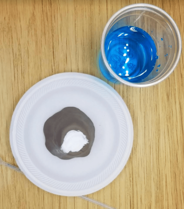 Clay Volcano Experiment for Kids - Hands-On Teaching Ideas