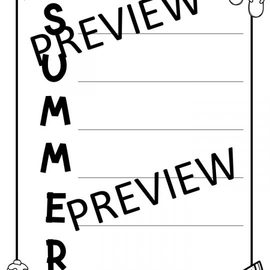Acrostic Poem Templates for a Variety of Holidays Subjects and Seasons ...