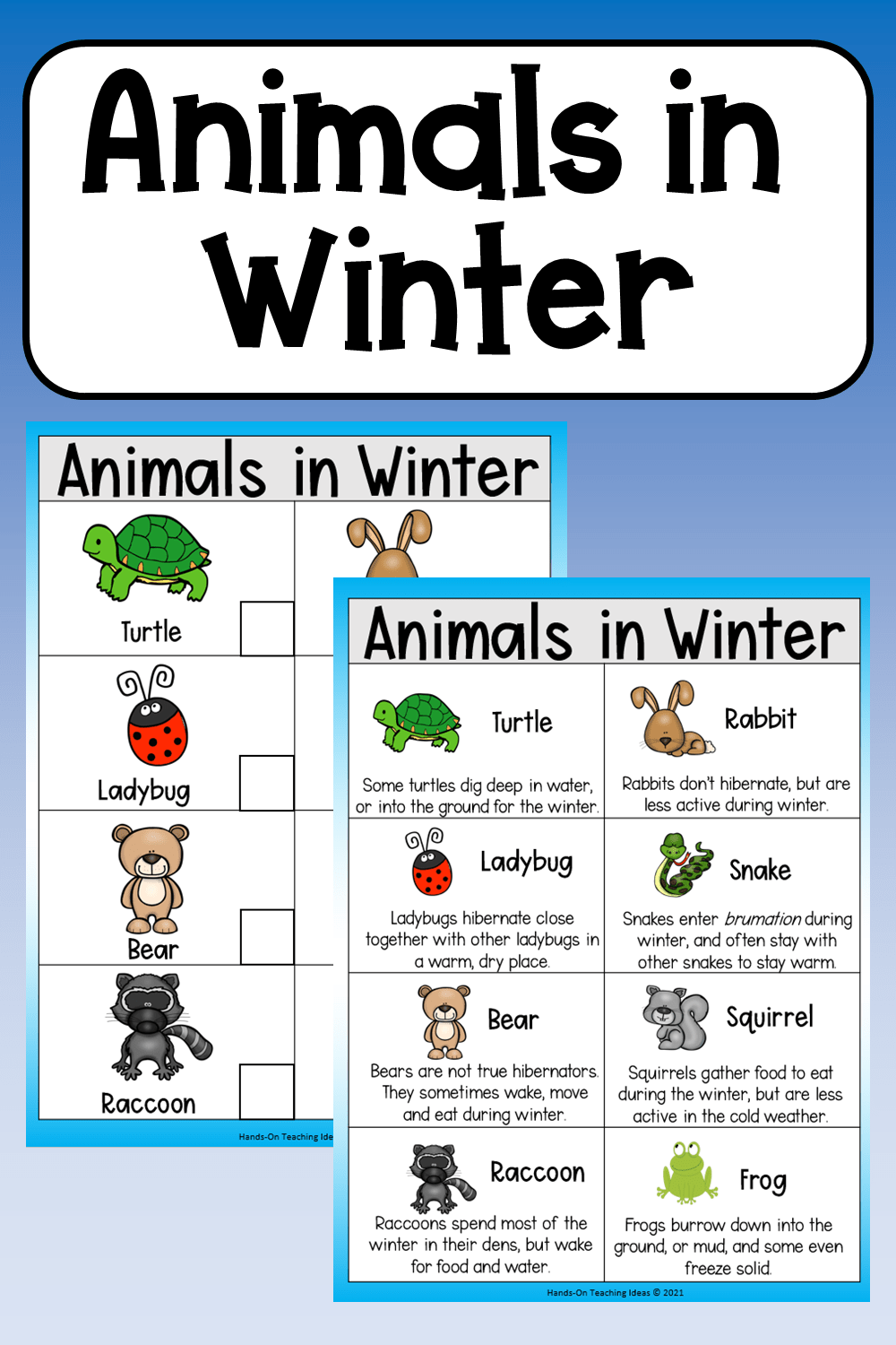 Welcome to the Free Resource Library - Hands-On Teaching Ideas