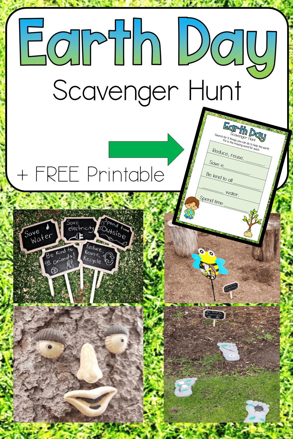 Simple Earth Day Activity Nature Walk - Hands-On Teaching Ideas