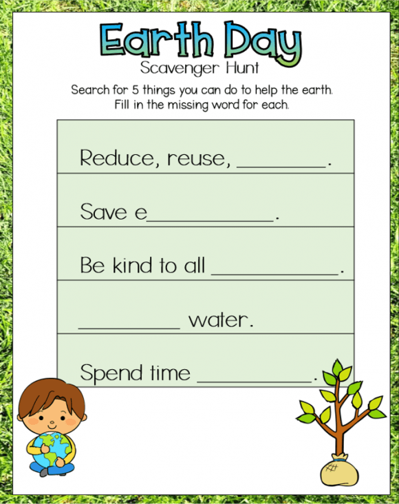 Simple Earth Day Activity Nature Walk - Hands-On Teaching Ideas