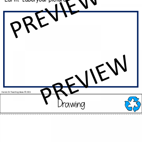 Earth Day - I Love the Earth Activity Flip Book - Hands-On Teaching Ideas